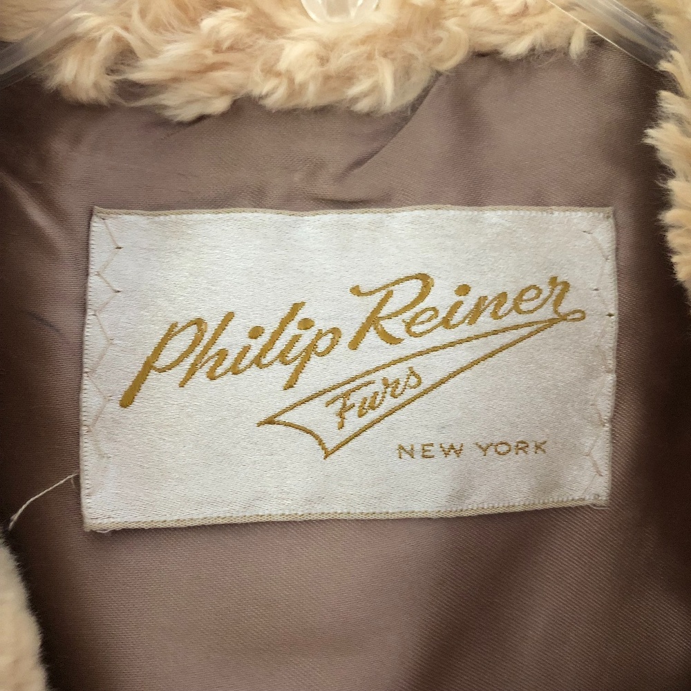 Rare Vintage Philip Reiner 60s/70s Rabbit Fur & Leath… - Gem
